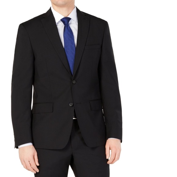 Dkny | Suits & Blazers | Dkny Mens Suit Jacket Black Size 42 Long ...
